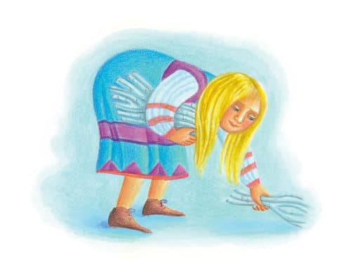 Babushka by Dawn Casey Gallery | Illustrated by Amanda Hall